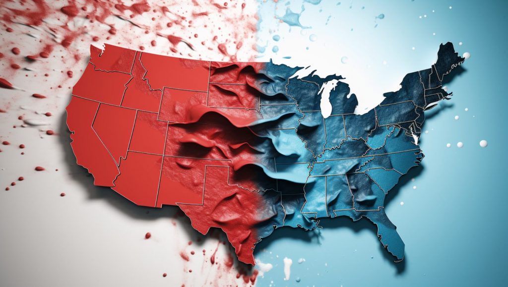 Red States, Blue States: A Tale of Two Economies - Texans For Fiscal ...